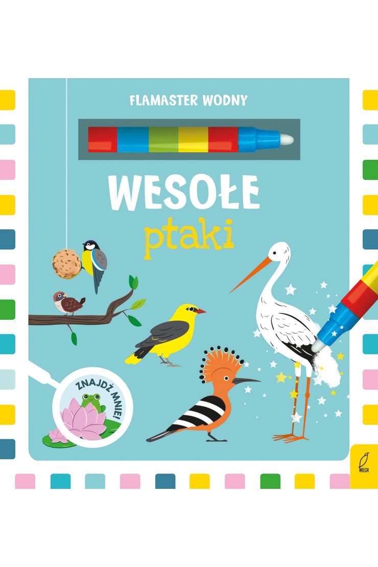 Flamaster wodny. Wesołe ptaki książka | TaniaKsiazka.pl