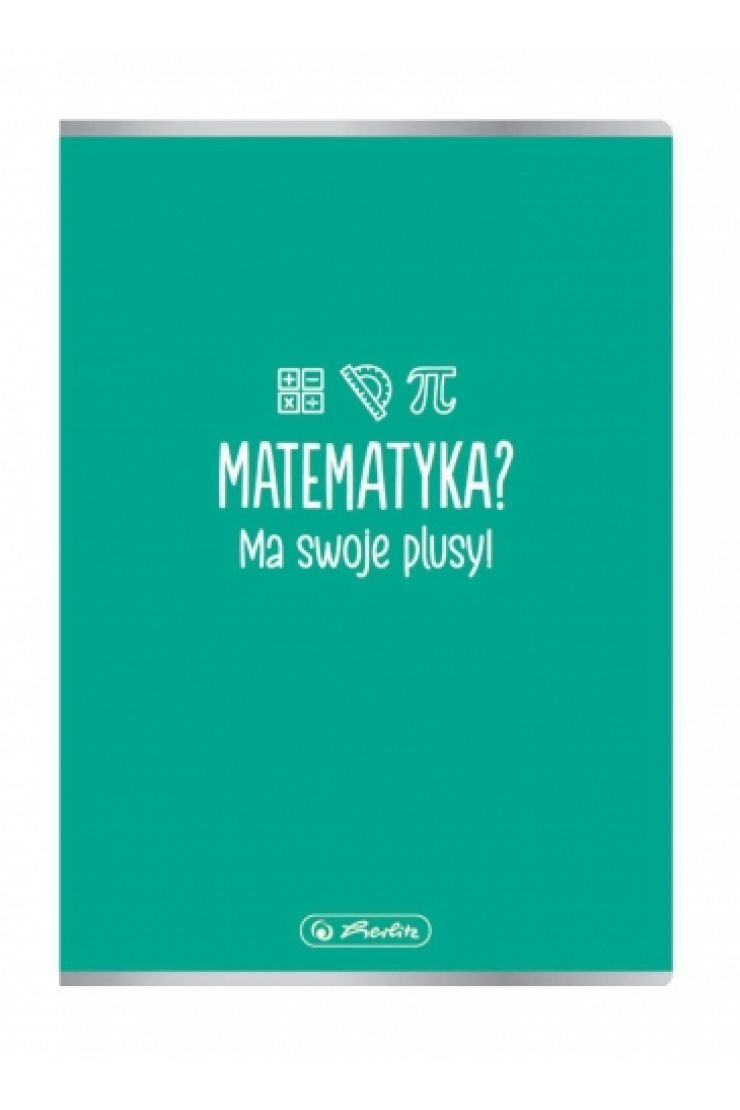 Zeszyt A5/60 kartek kratka Matematyka HERLITZ 9577438 kratka 60 kartek | TaniaKsiazka.pl