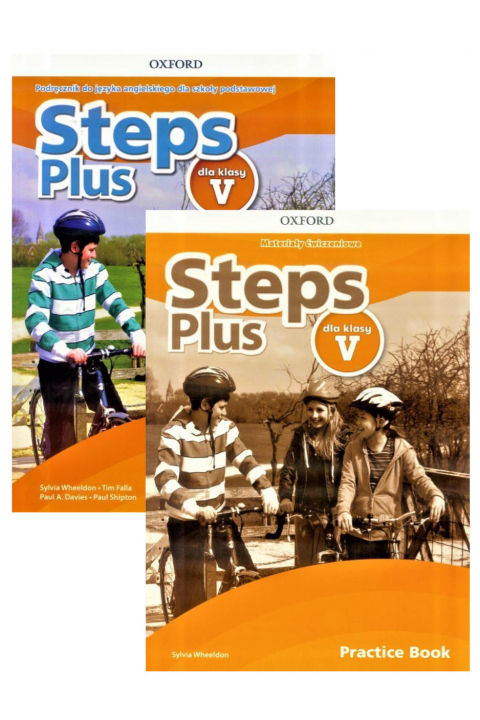 Steps Plus dla klasy V. Podręcznik z nagraniami audio i materiały ...