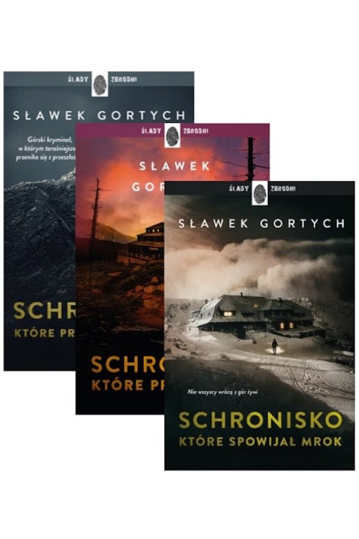 Pakiet Karkonoska seria kryminalna. Tomy 1-3: Schronisko, które przestało istnieć, Schronisko ...