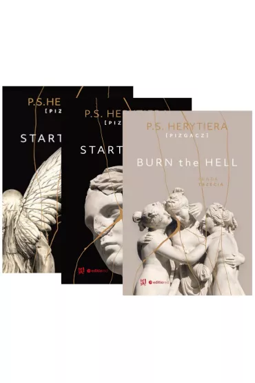 Pakiet Trylogia Hell. Tomy 1-3: Start a Fire. Runda pierwsza, Start a Fire. Runda druga, Burn ...