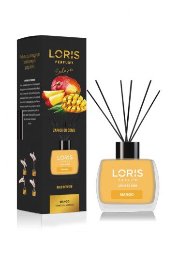 Loris Zapach do domu z patyczkami mango 120 ml | TaniaKsiazka.pl