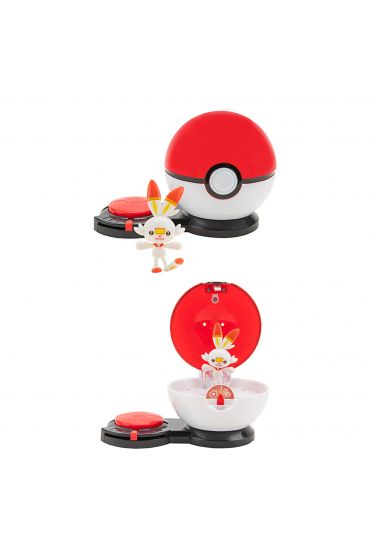 Pokemon Gra Surprise Attack Scorbunny Jazwares | TaniaKsiazka.pl