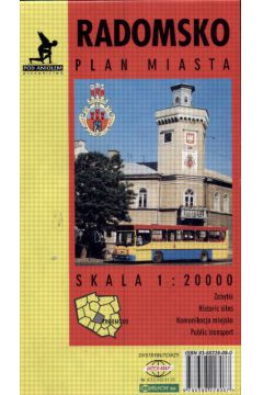 Radomsko-mapa Plan miasta książka | TaniaKsiazka.pl