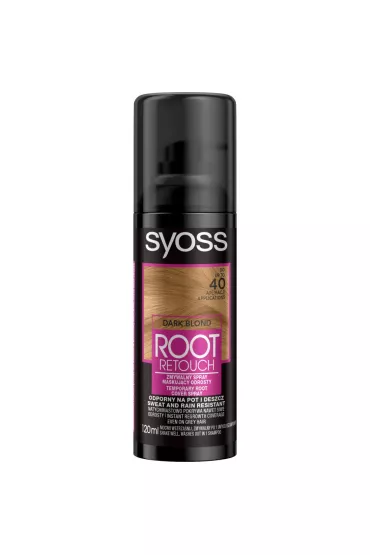 Syoss Root Retouch spray do maskowania odrostów Ciemny Blond 120 ml ...