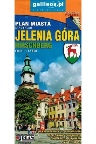 Jelenia Góra, Piechowice. Plan miasta 1:12 500 mapa | TaniaKsiazka.pl