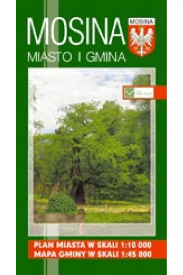 Plan Miasta i mapa gminy Mosina 1:10 000 książka | TaniaKsiazka.pl