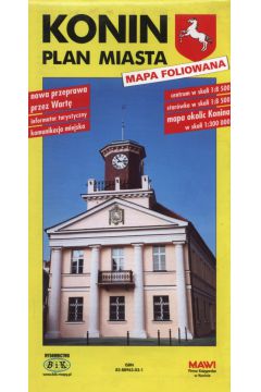 Plan miasta Konin 1:8 500 mapa | TaniaKsiazka.pl