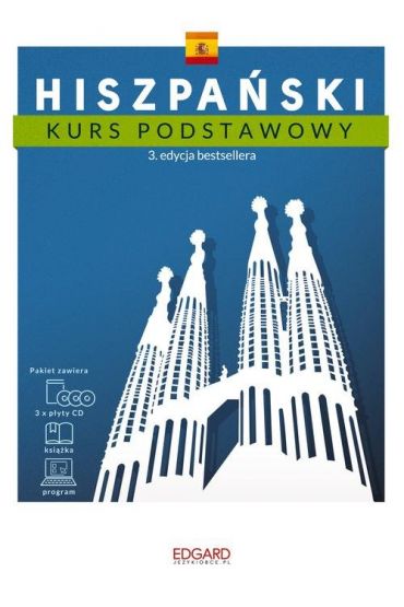 EDGARD. Hiszpański. Kurs Podstawowy + CD wyd. 2014 książka | TaniaKsiazka.pl