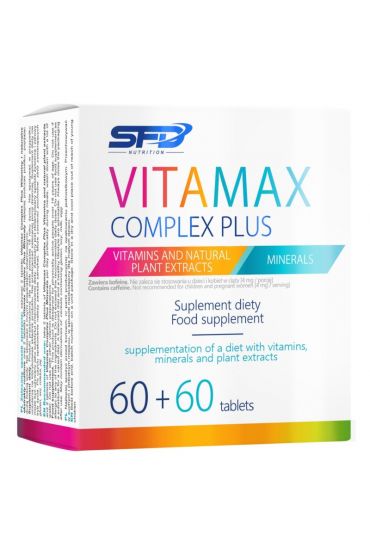 Sfd Vitamax Complex Plus 60+ Suplement diety 60 tab. | TaniaKsiazka.pl