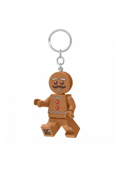 Brelok do kluczy z latarką LEGO Piernikowy ludek | TaniaKsiazka.pl