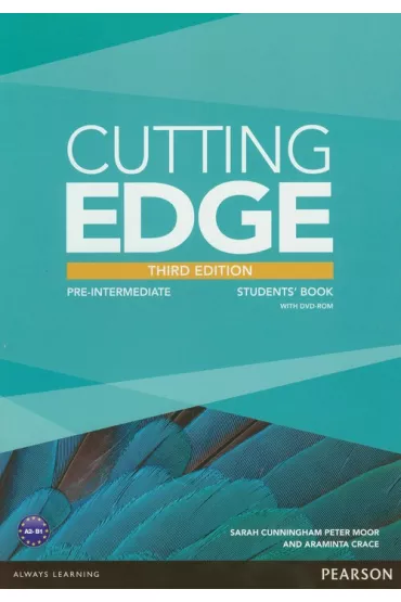 Cutting Edge 3rd Edition. Pre-Intermediate A2/B1. Students' book + DVD pack | TaniaKsiazka.pl