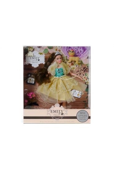 Lalka w sukni wieczorowej z pieskiem 29cm Adar | TaniaKsiazka.pl