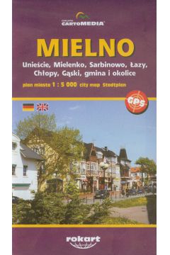 Mielno plan miasta 1:5 000 mapa | TaniaKsiazka.pl