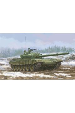 Model do sklejania Soviet T-72 Ural z pancerzem reaktywnym Kontakt-1 Trumpeter | TaniaKsiazka.pl