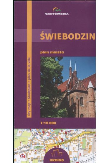 Plan miasta Świebodzin 1:10 000 mapa | TaniaKsiazka.pl