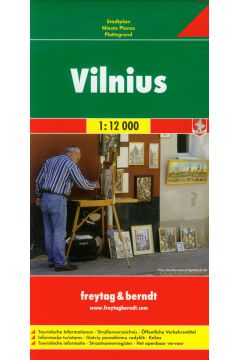 Mapa Wilno 1:12 000 | TaniaKsiazka.pl