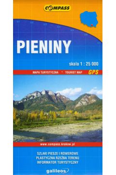 Pieniny Mapa turystyczna 1:25 000 książka | TaniaKsiazka.pl